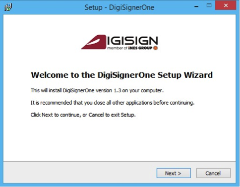 DIGISIGN - Online renewal