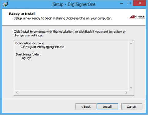 DIGISIGN - Online renewal